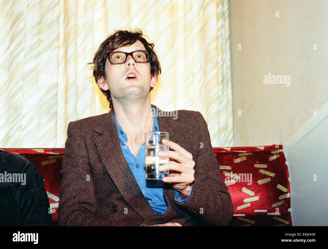 Pulp play the Clickimin Centre, Shetland, 13th August 1996. Lead Singer ...