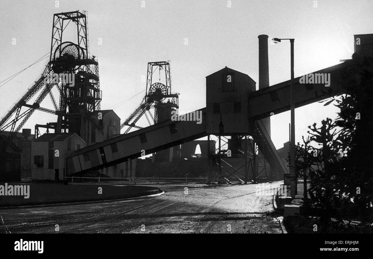 The pithead and winding gear at Coventry Colliery at Keresley 31st ...