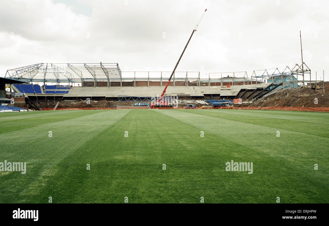 Revedelopment work under way at St Andrews stadium, home ground of ...