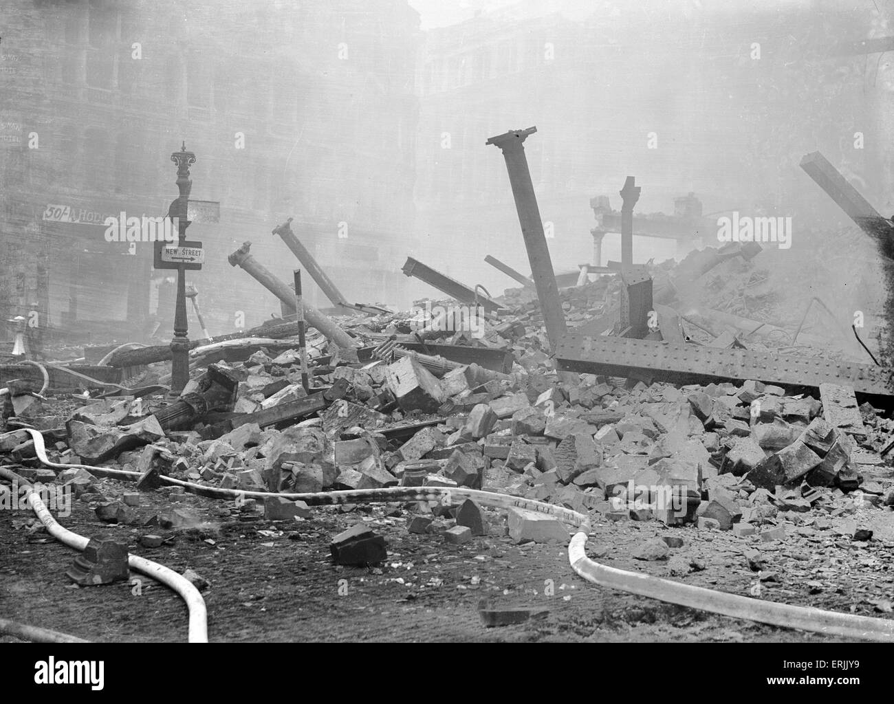 Bomb birmingham ww2 hi-res stock photography and images - Alamy