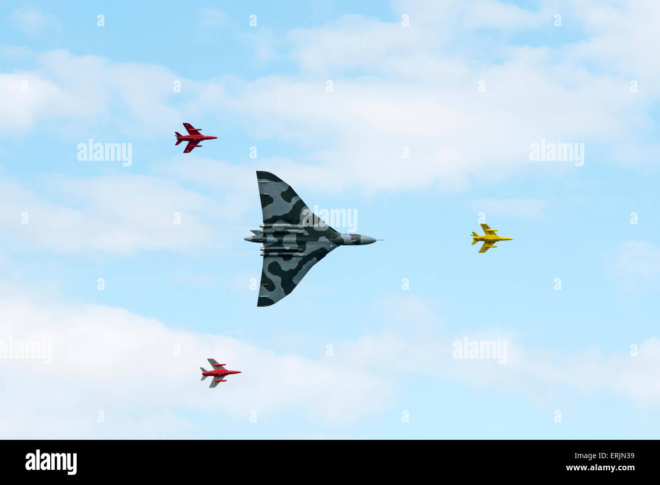 Avro Vulcan XH558 Stock Photo - Alamy