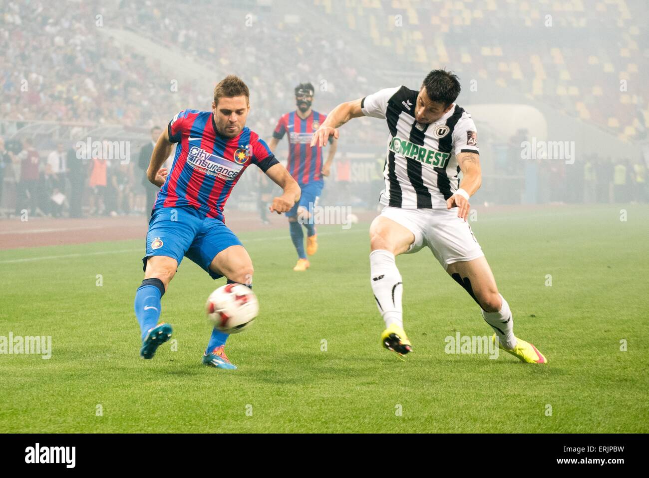National Arena, Bucharest, Romania ROU. 31st May, 2015. Adrian Popa #77 ...