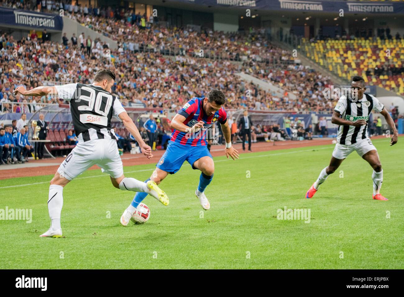 National Arena, Bucharest, Romania ROU. 31st May, 2015. Andrei Lungu ...