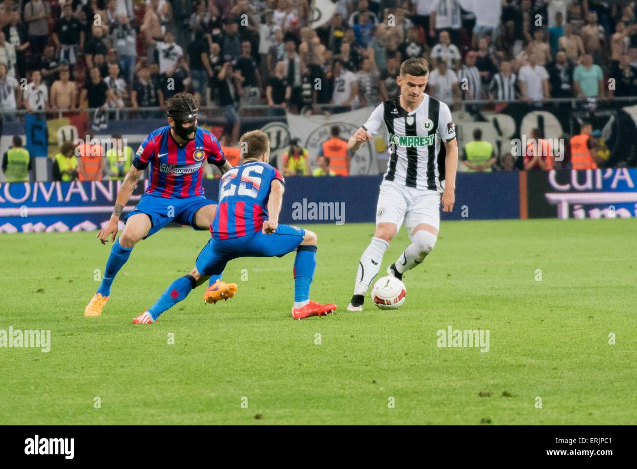 National Arena, Bucharest, Romania ROU. 31st May, 2015. Vlad Morar #7 ...
