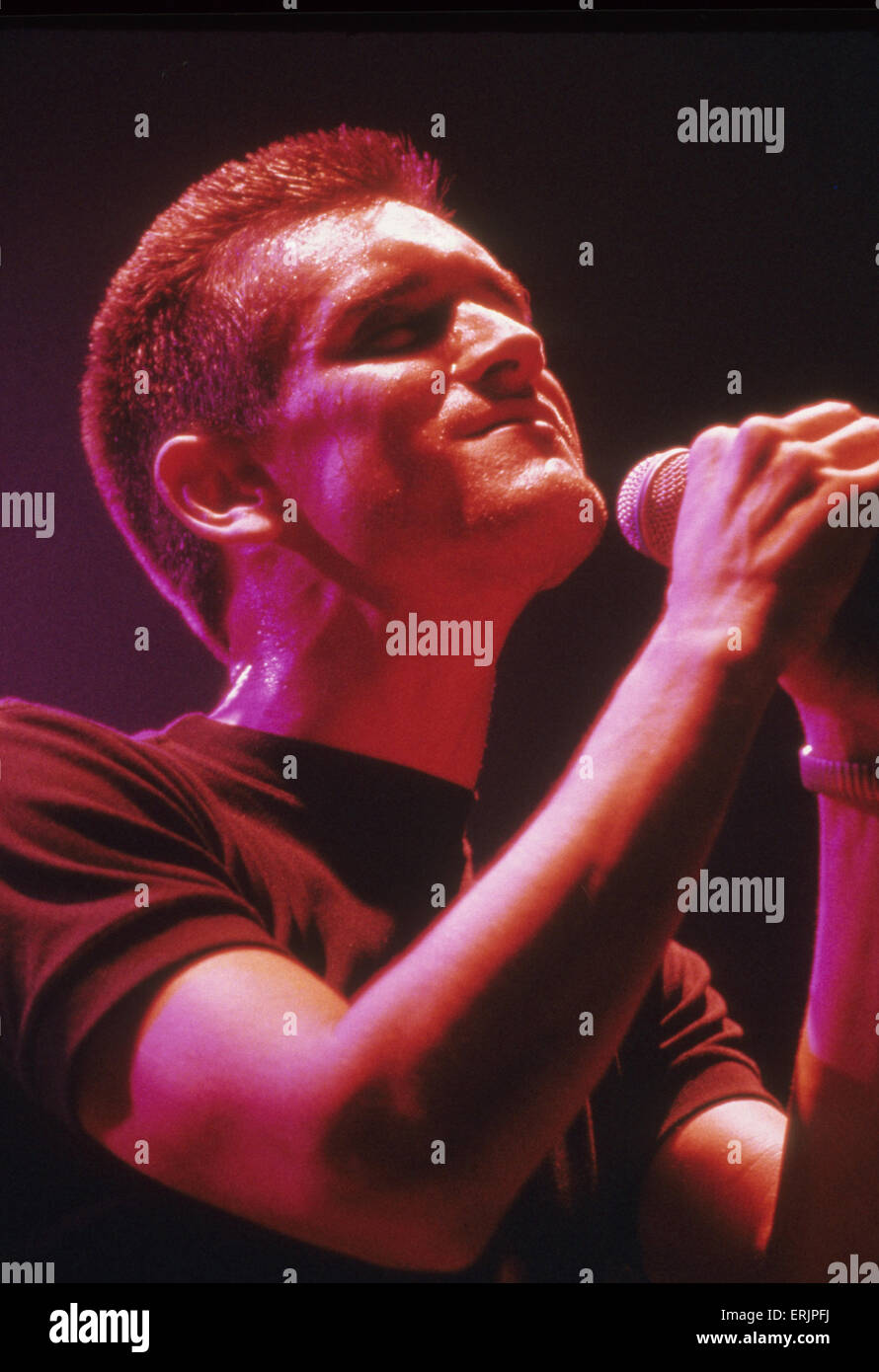 CURTIS STIGERS US jazz musician in 1995. Photo Hanne Jordan Stock Photo ...