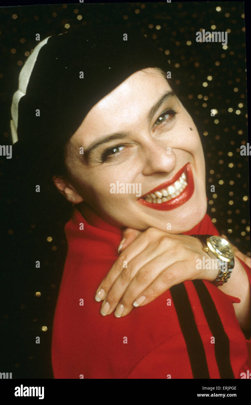 LISA STANSFIELD English pop singer about 1990. Photo Herrgott Stock ...