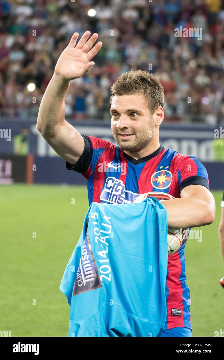 National Arena, Bucharest, Romania ROU. 31st May, 2015. Adrian Popa #77 ...