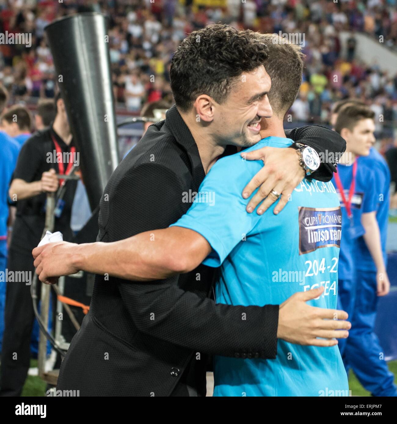 National Arena, Bucharest, Romania ROU. 31st May, 2015. Claudiu Keseru ...