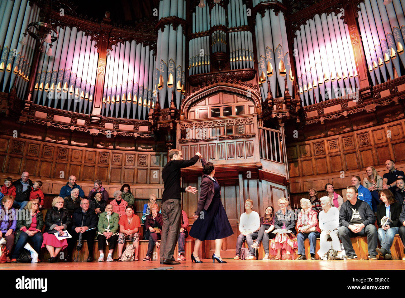 Londonderry guildhall inside hi-res stock photography and images - Alamy