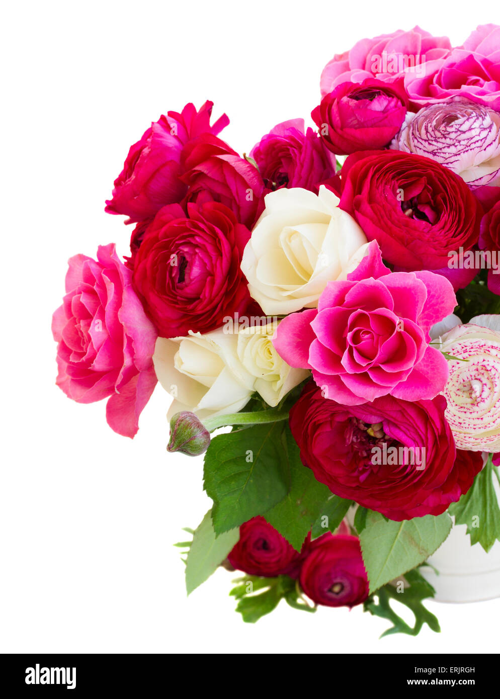 bunch of pink ranunculus flowers Stock Photo - Alamy