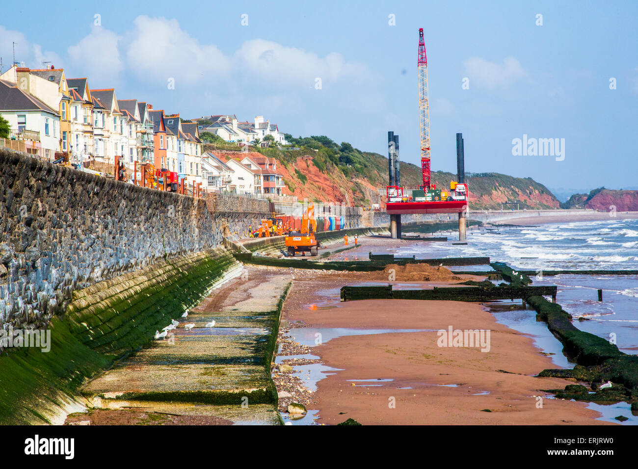 Beach scenes in Dawlish, South Devon, England, UK Stock Photo - Alamy