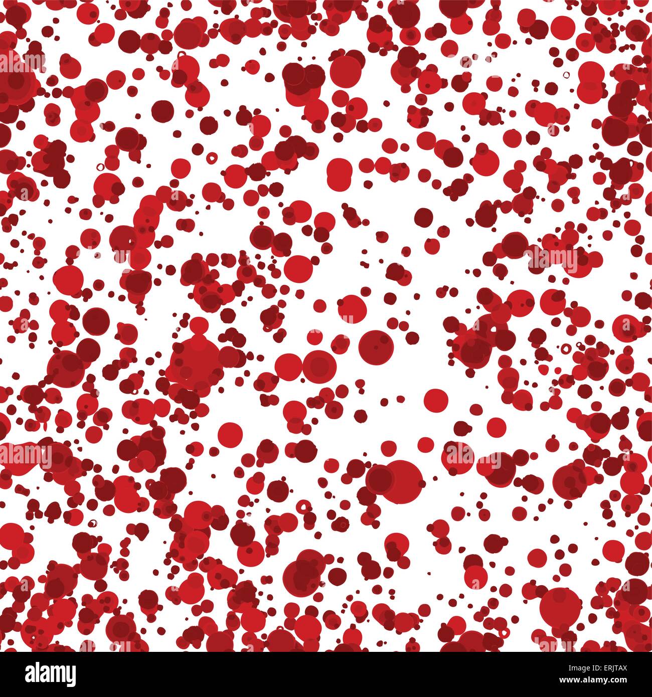 Vector seamless background from red drops and sprays Stock Vector Image ...