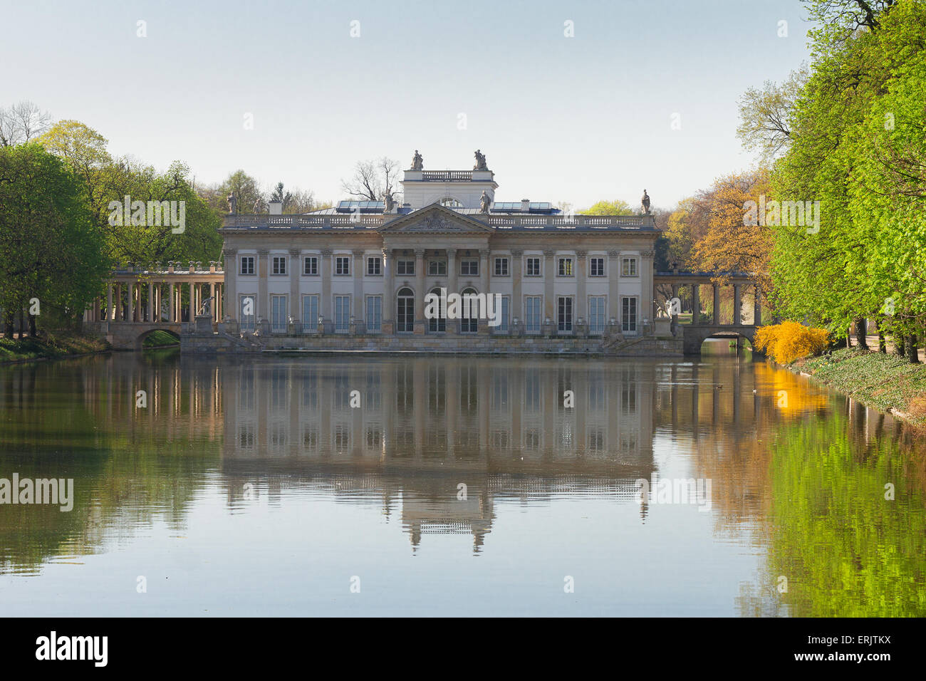 Lazienki park, Warsaw, Poland Stock Photo - Alamy