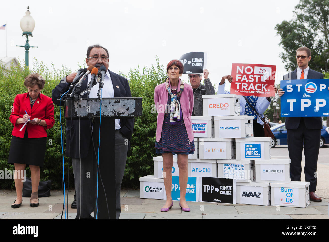 Washington DC, USA. 3rd June, 2015. Progressive organizations such as ...