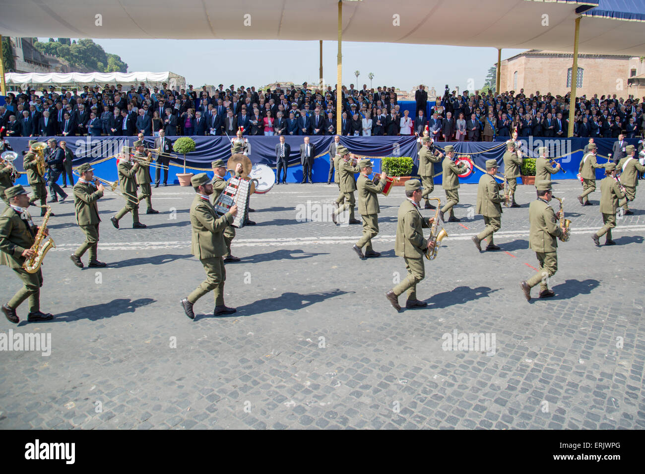 Rome, Italy. 02nd June, 2015. "Festa della Repubblica" or the Italian ...