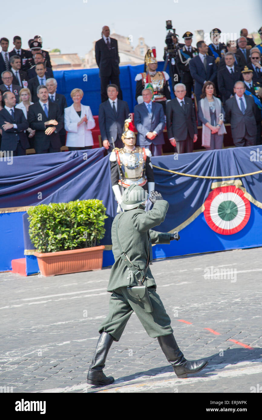 Rome, Italy. 02nd June, 2015. "Festa della Repubblica" or the Italian ...
