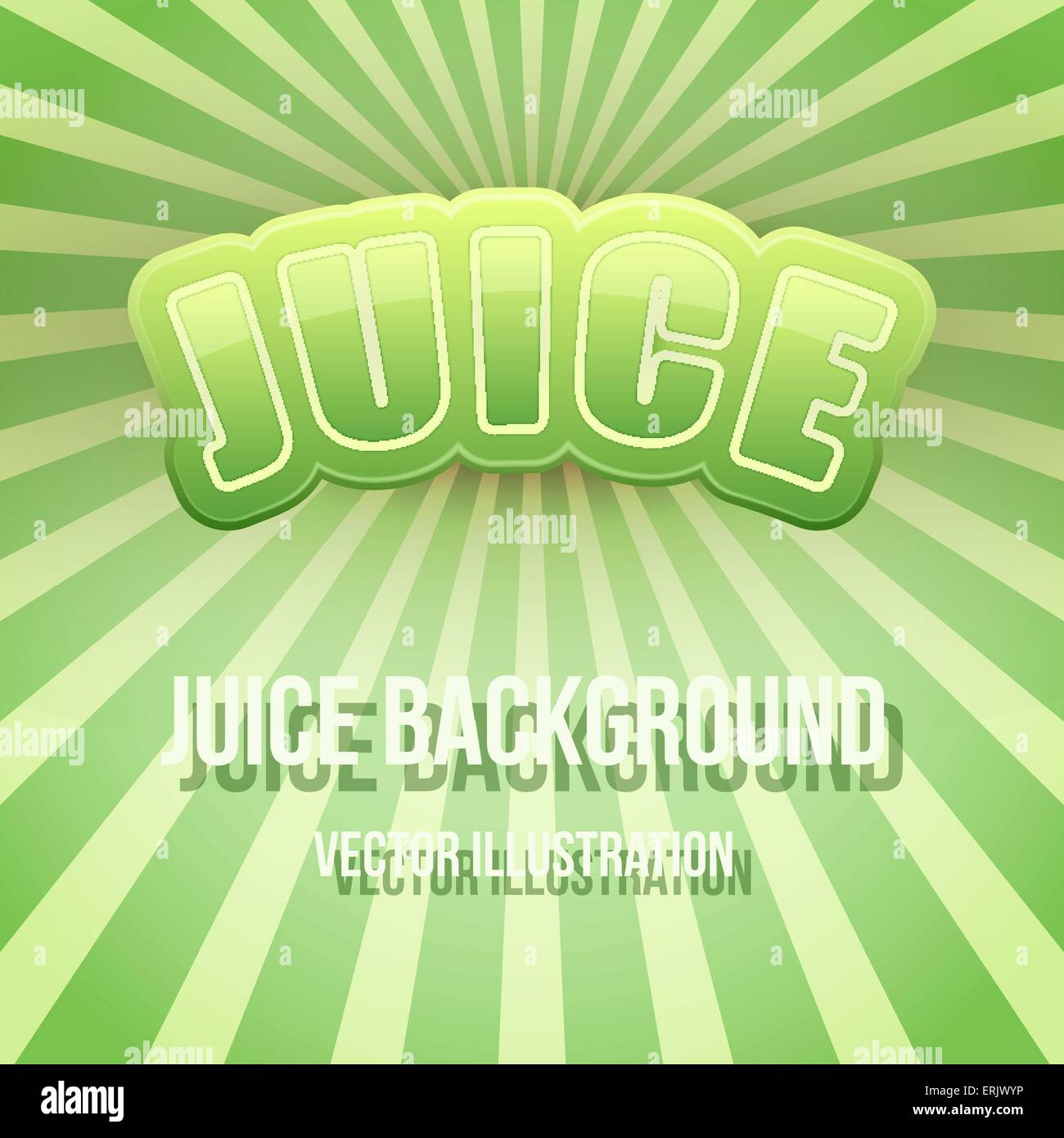 Background of Label for apple juice. Bright premium design. Vector ...