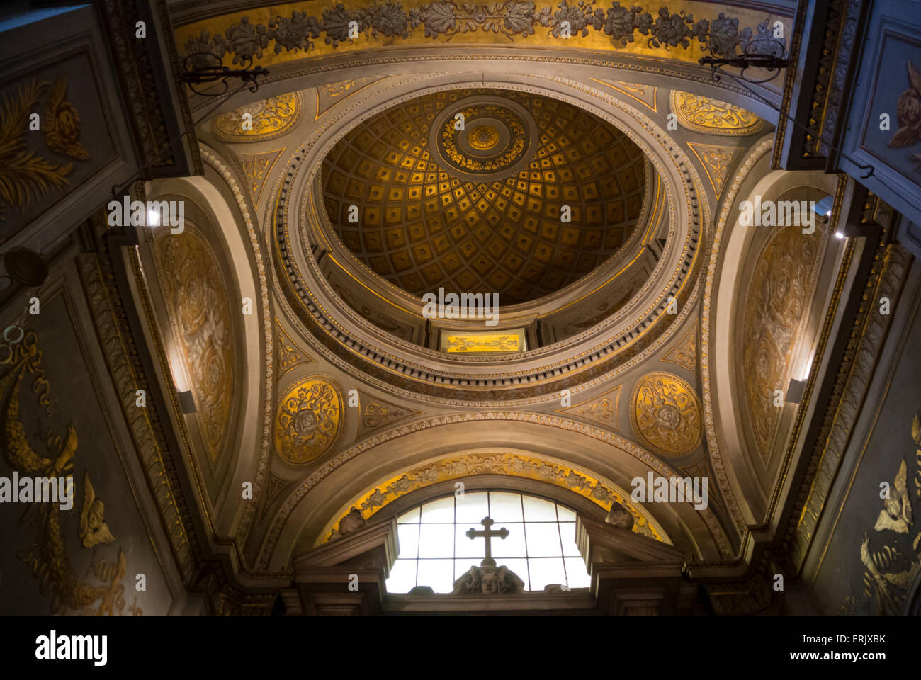 Rome ceiling roman architecture hi-res stock photography and images - Alamy