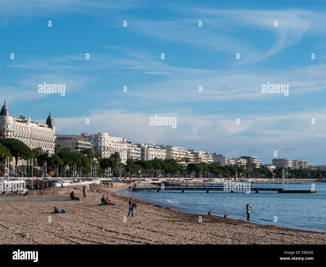 Promenade de la croisette hi-res stock photography and images - Alamy