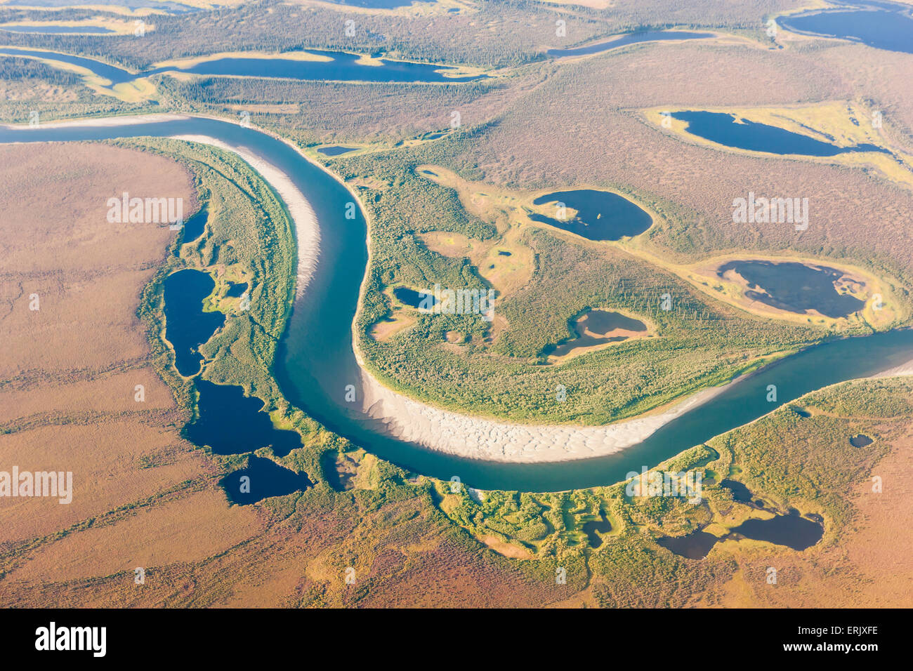 Kobuk river alaska aerial hi-res stock photography and images - Alamy