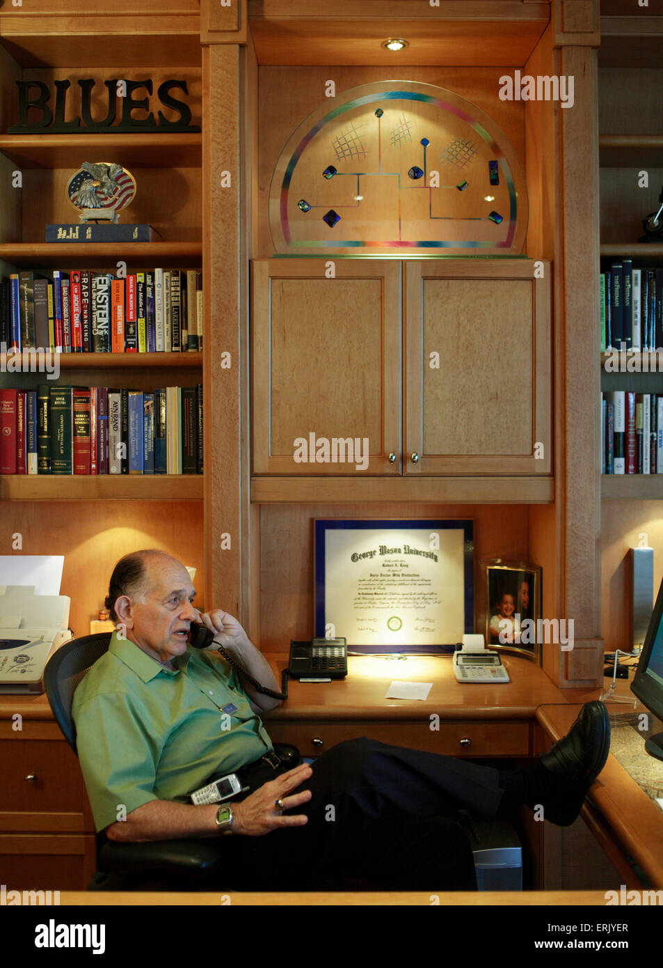 Robert Levy, washington D.C. gun ban portrait Stock Photo - Alamy