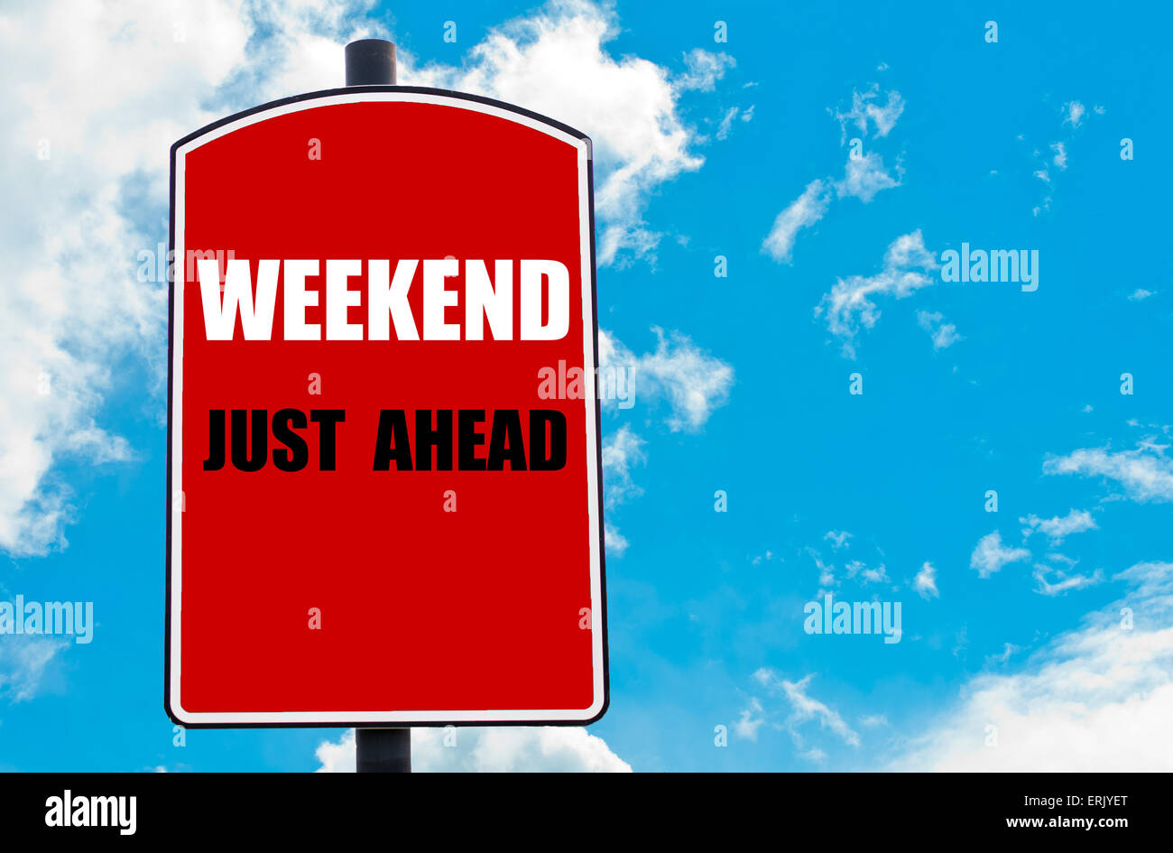 Just ahead sign hi-res stock photography and images - Alamy