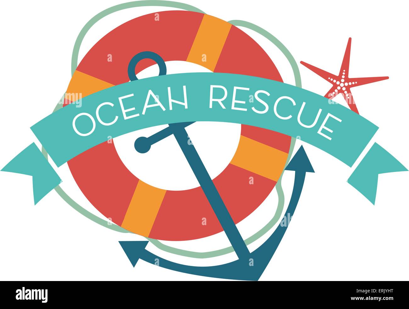 ocean style badges Stock Vector Image & Art - Alamy