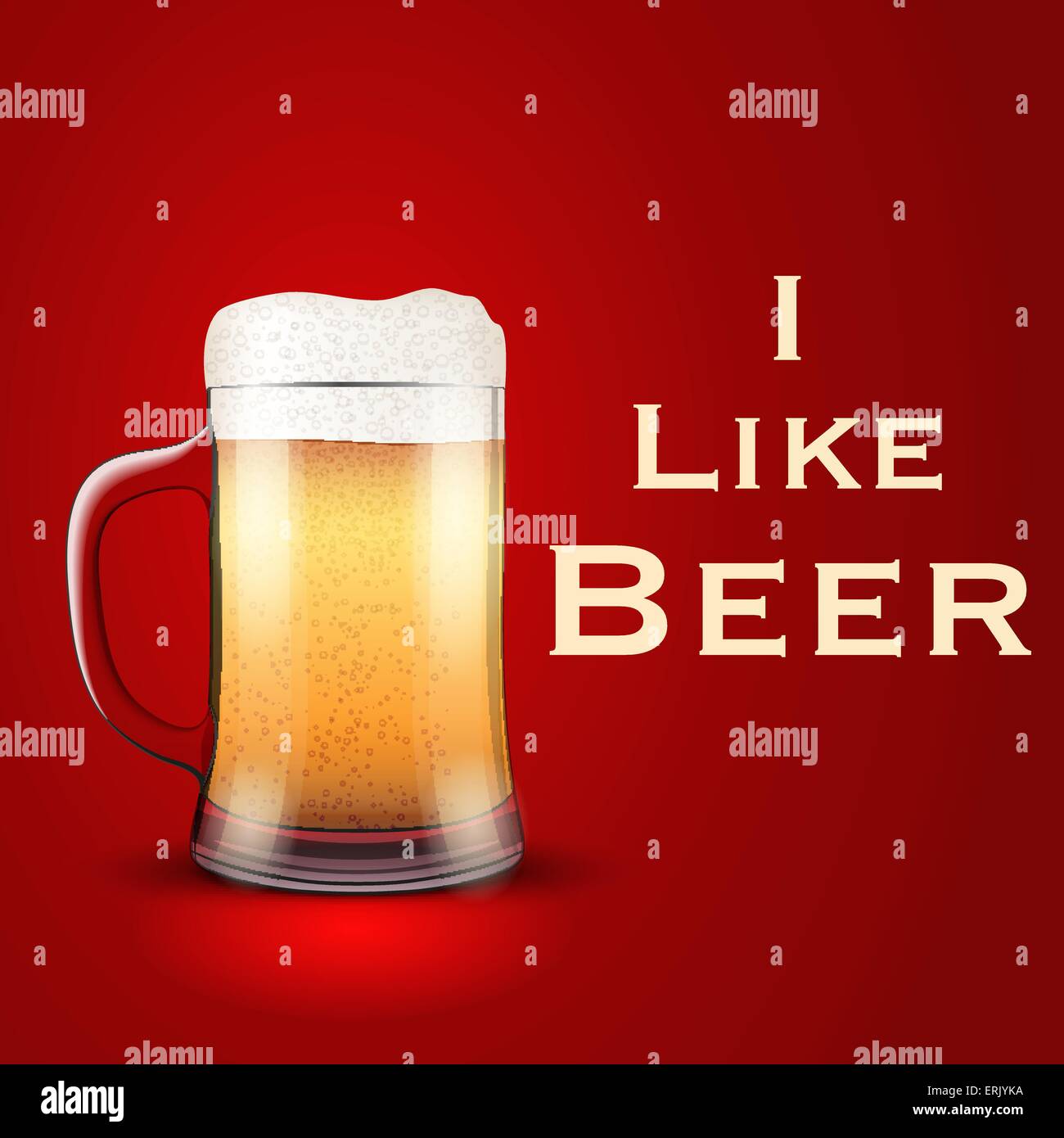 Cerveza illustration hi-res stock photography and images - Alamy