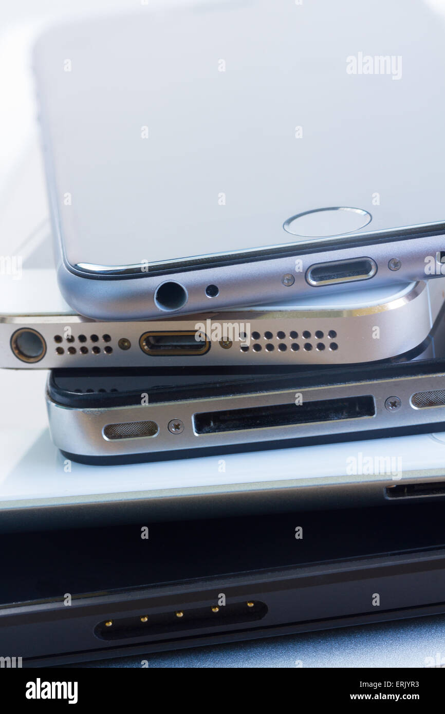 pile of devices Stock Photo - Alamy