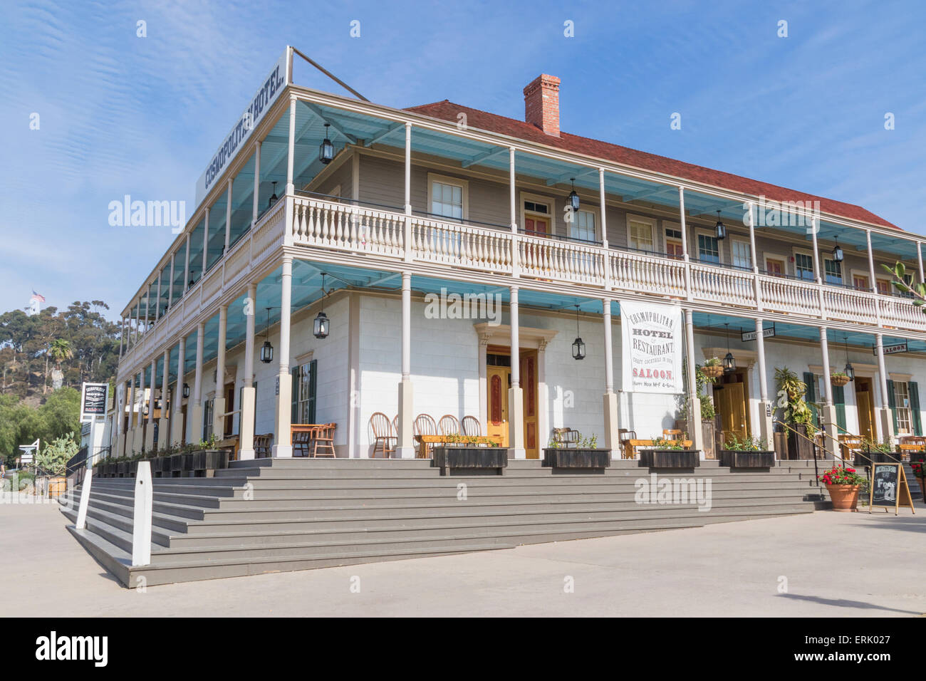 Old "Cosmopolitan Hotel" in San Diego "Old Town State Historic Park ...