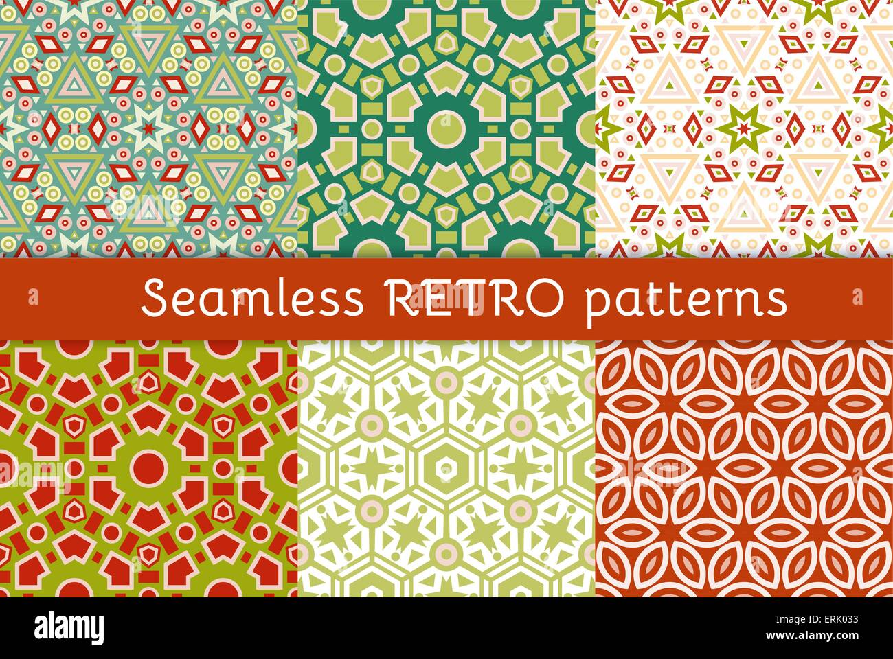 Set islamic geometric patterns Stock Vector Images - Alamy