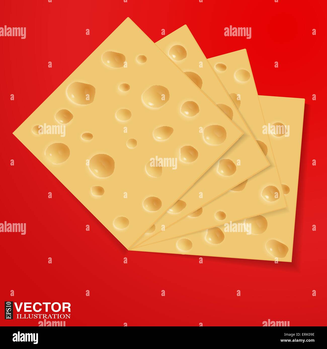 slices of cheese Stock Vector Image & Art - Alamy
