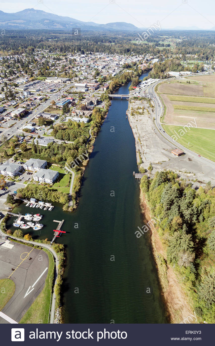 Courtenay Aerial View High Resolution Stock Photography and Images - Alamy