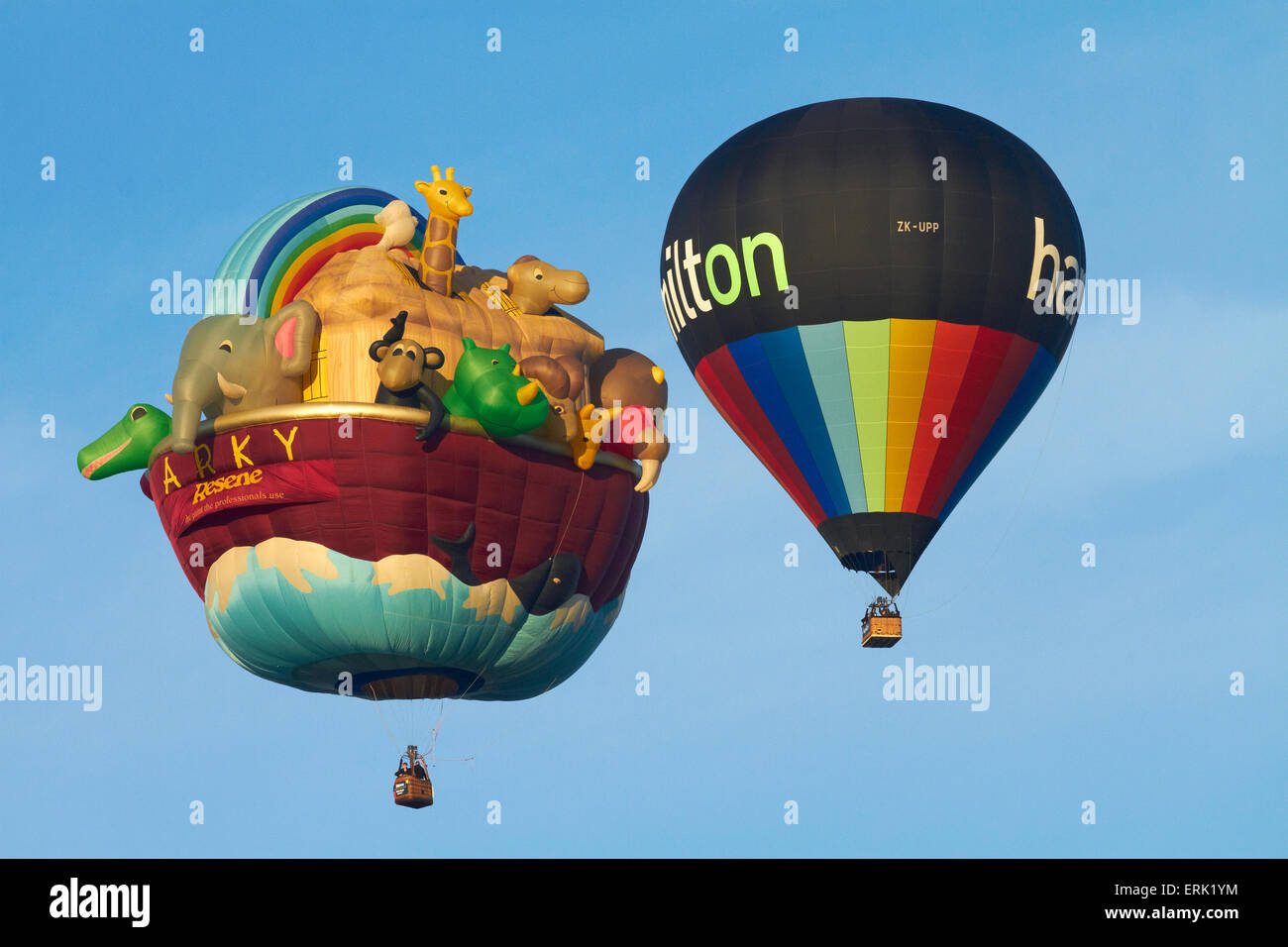 Resene and Hamilton Balloons, Balloons over Waikato Festival, Lake ...