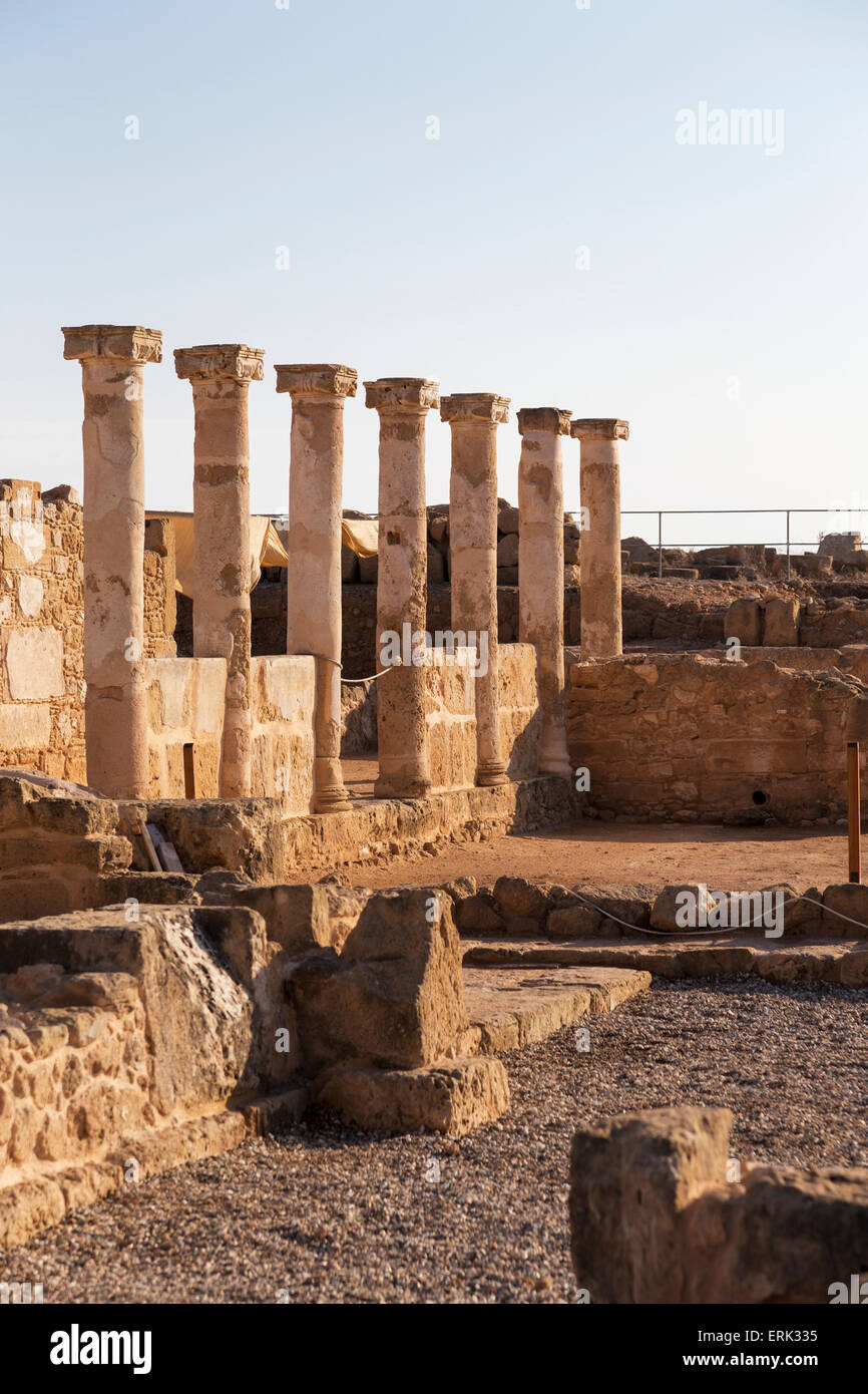 Old columns; Paphos, Cyprus Stock Photo - Alamy