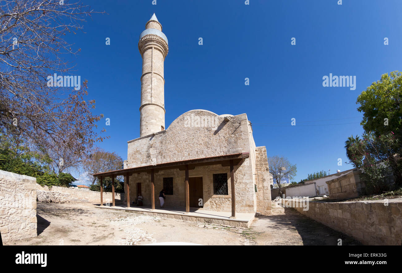 Building with tower against a blue sky; Nicosia, Cyprus Stock Photo - Alamy