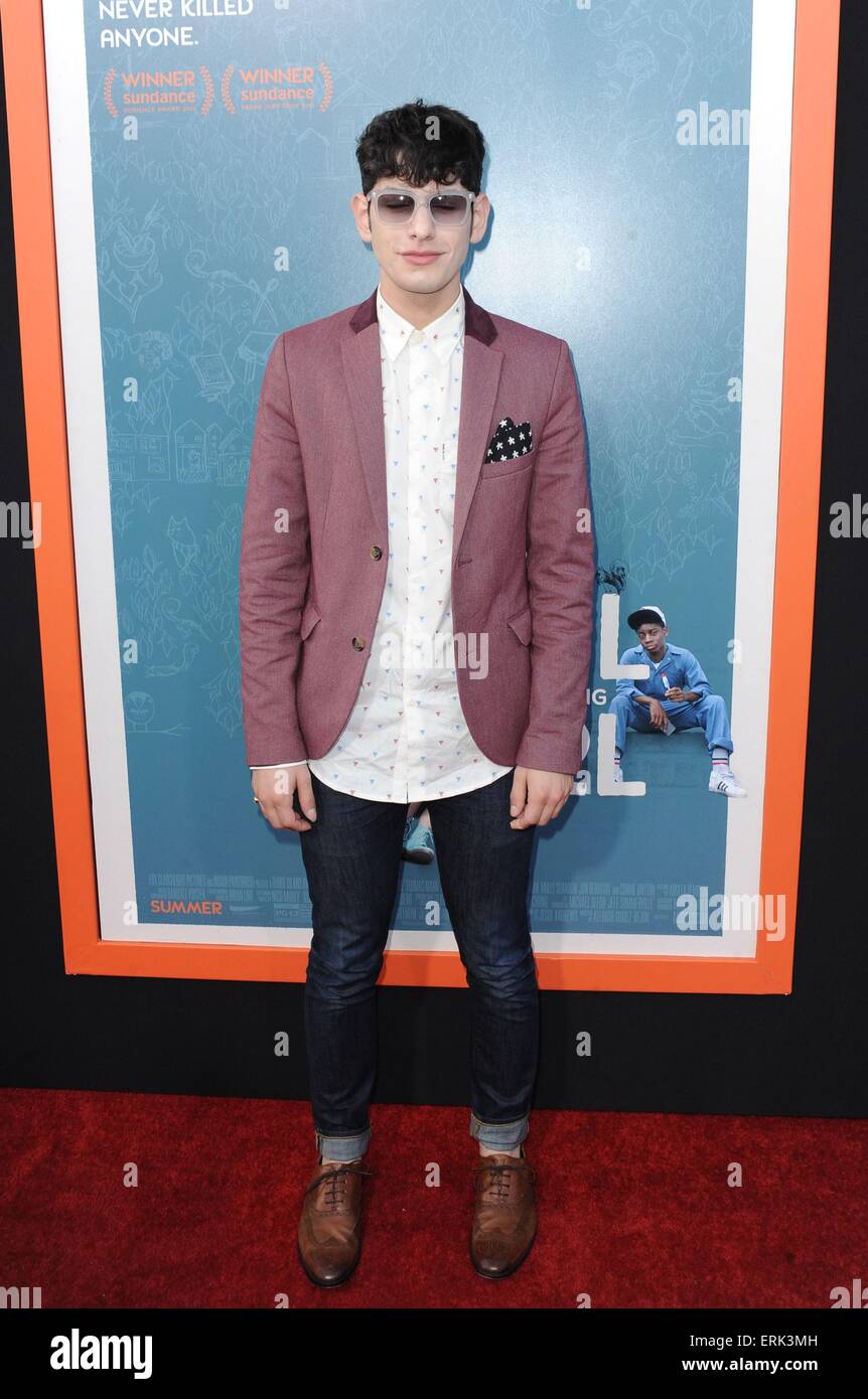Los Angeles, CA, USA. 3rd June, 2015. Matt Bennett at arrivals for ME ...