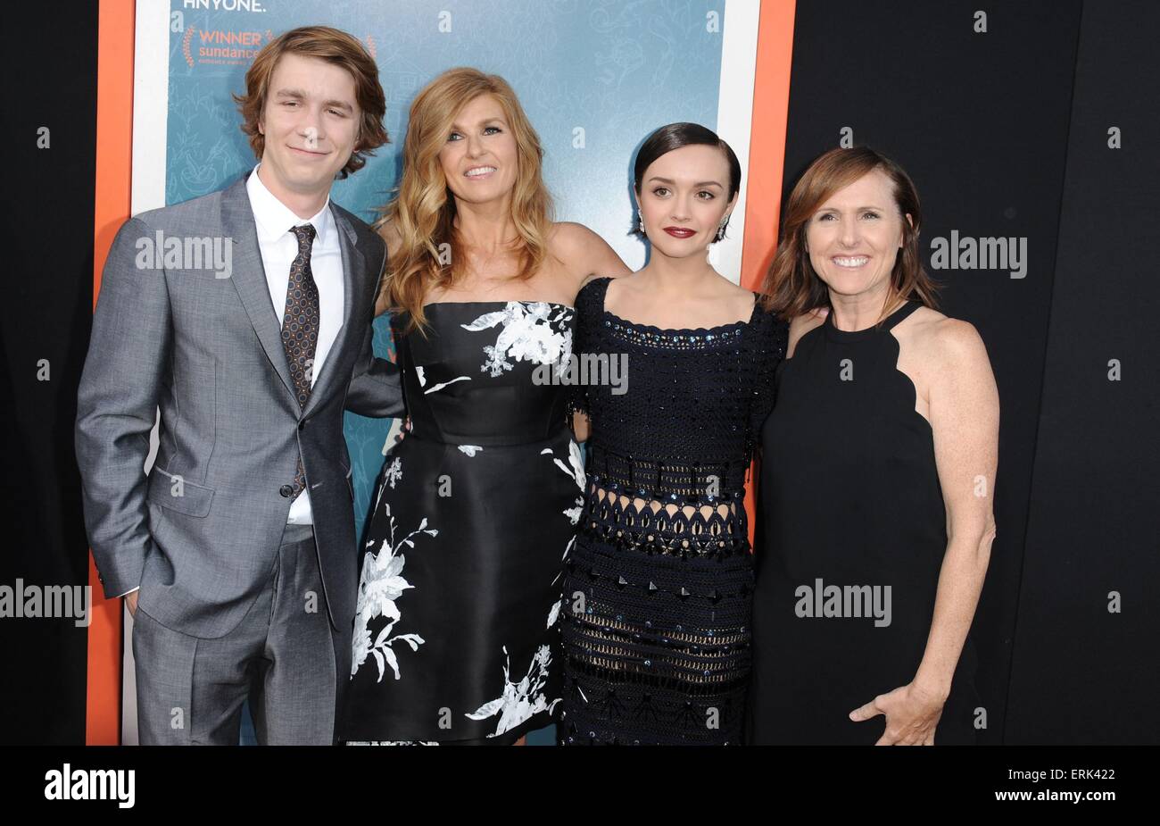Los Angeles, CA, USA. 3rd June, 2015. Thomas Mann, Connie Britton ...