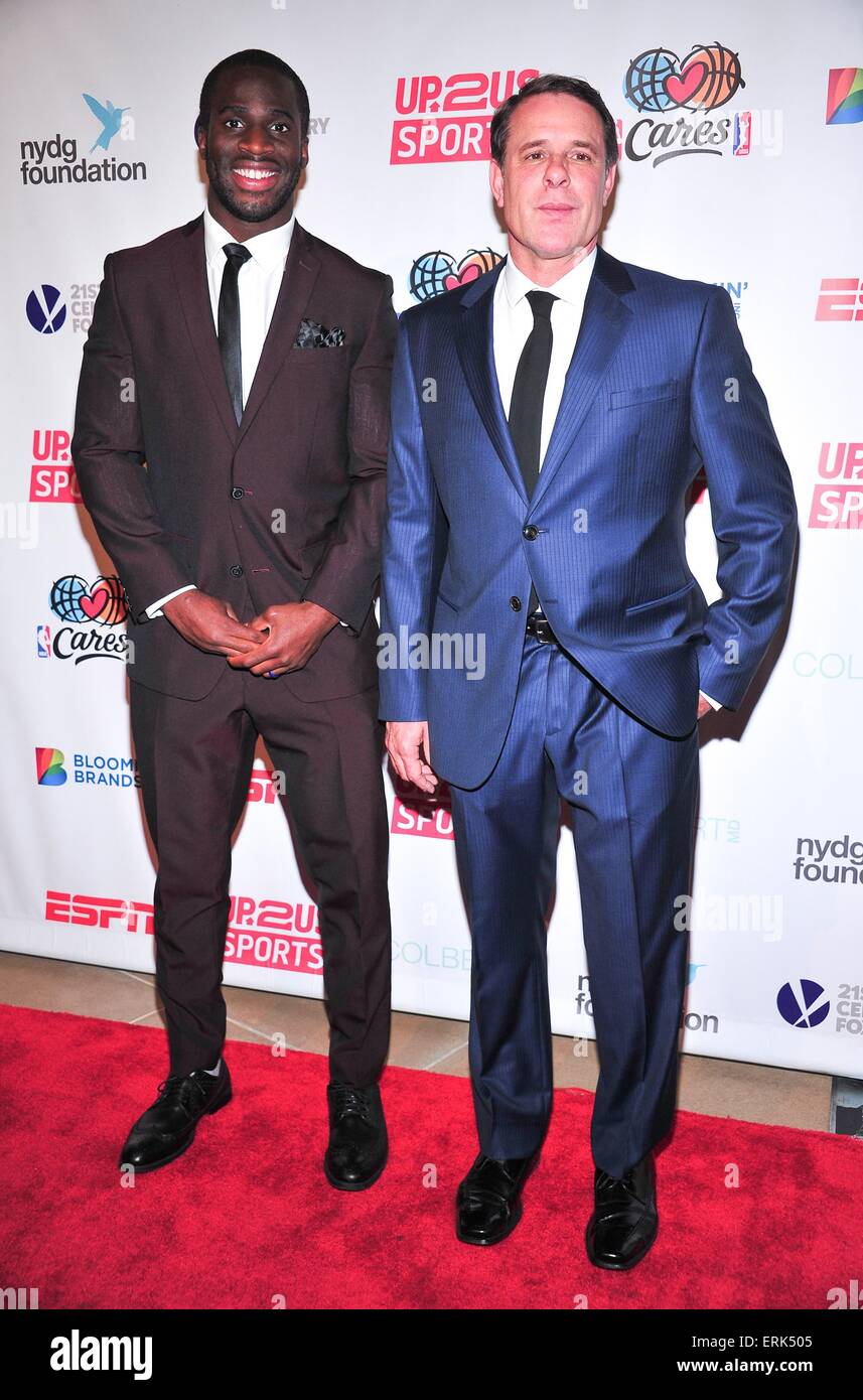 New York, NY, USA. 3rd June, 2015. Prince Amukamara, Dr. David Colbert ...