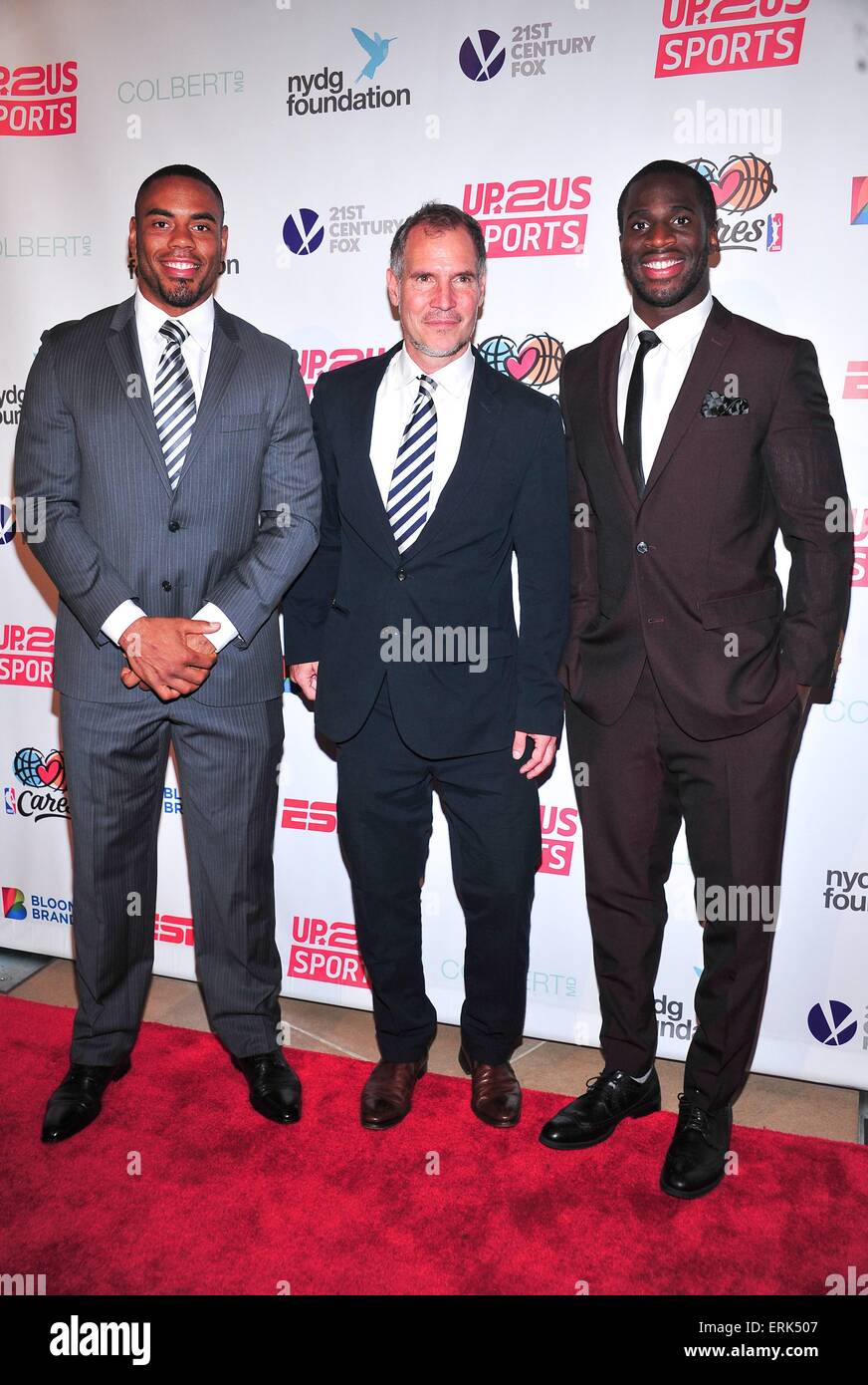 New York, NY, USA. 3rd June, 2015. Rasheed Jennings, Paul Caccamo ...