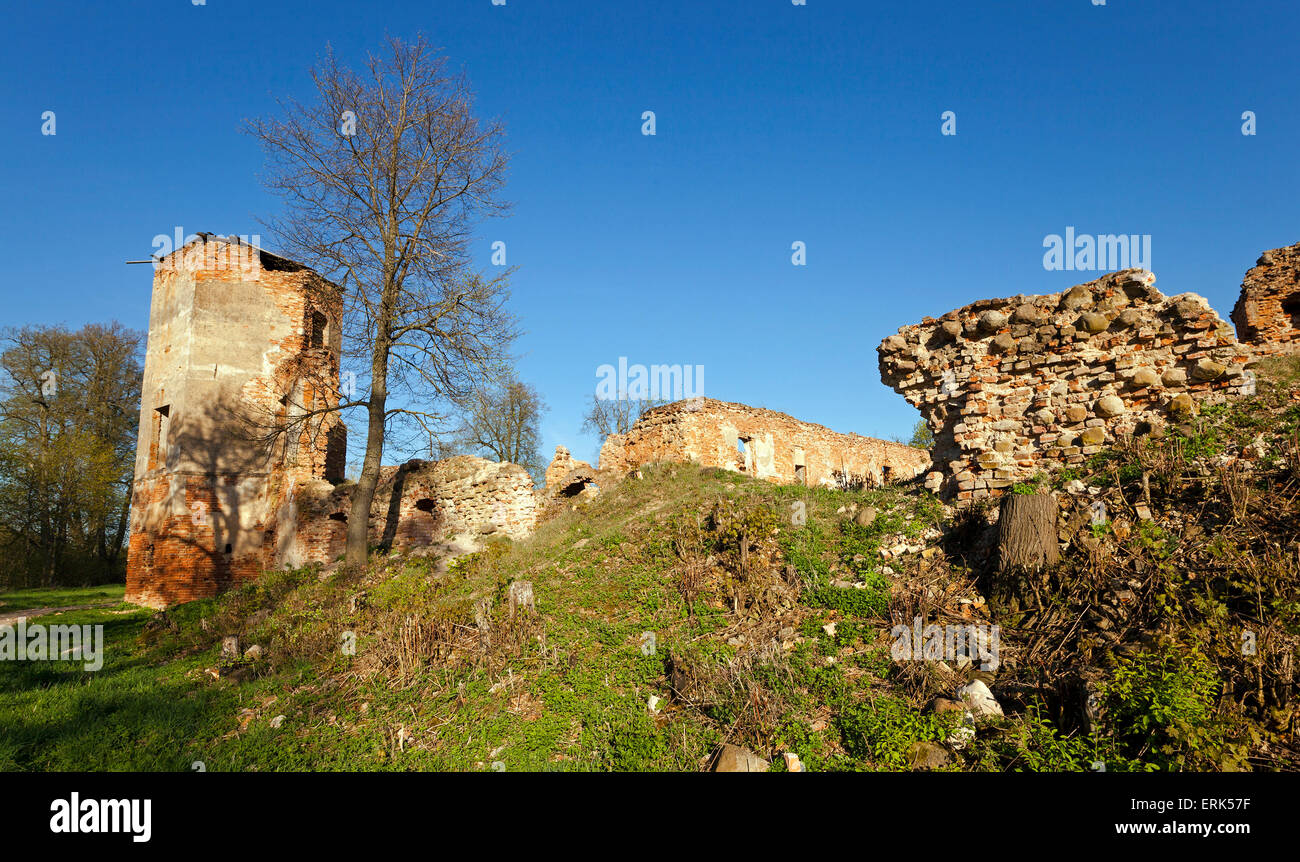 ruins Belarus Stock Photo - Alamy