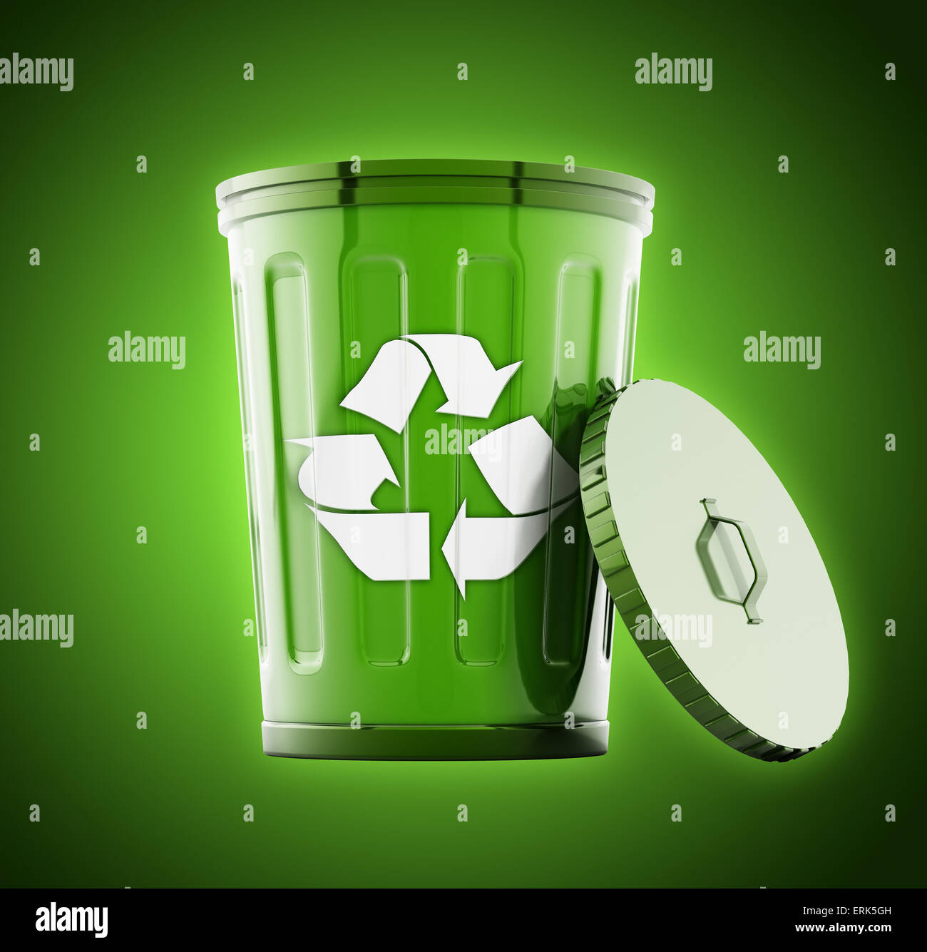 Garbage can recycle symbol hi-res stock photography and images - Alamy