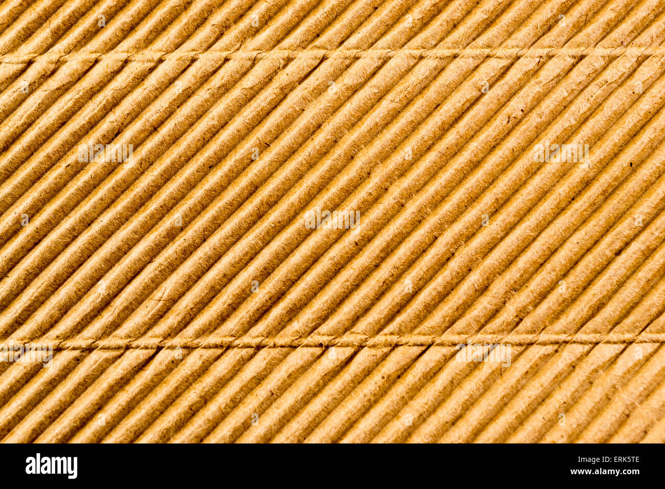 Corrugated style cardboard packaging texture in close-up Stock Photo ...