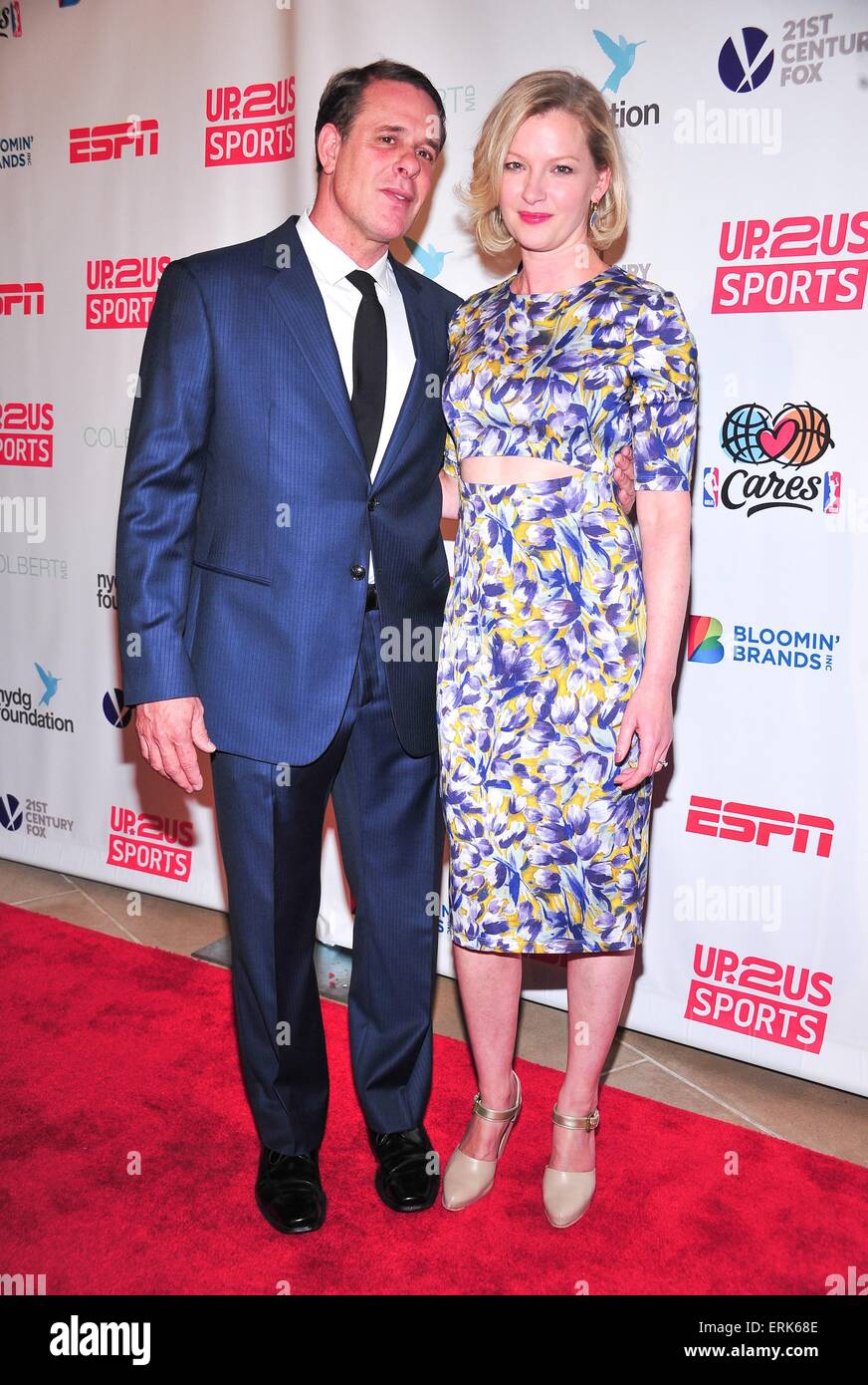 New York, NY, USA. 3rd June, 2015. Dr. David Colbert, Gretchen Mol at ...