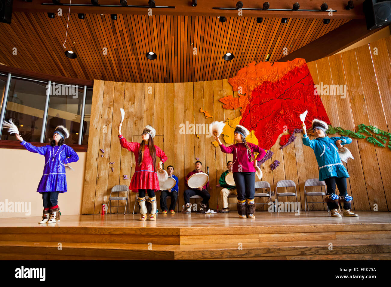 Alaska native heritage center anchorage hi-res stock photography and ...