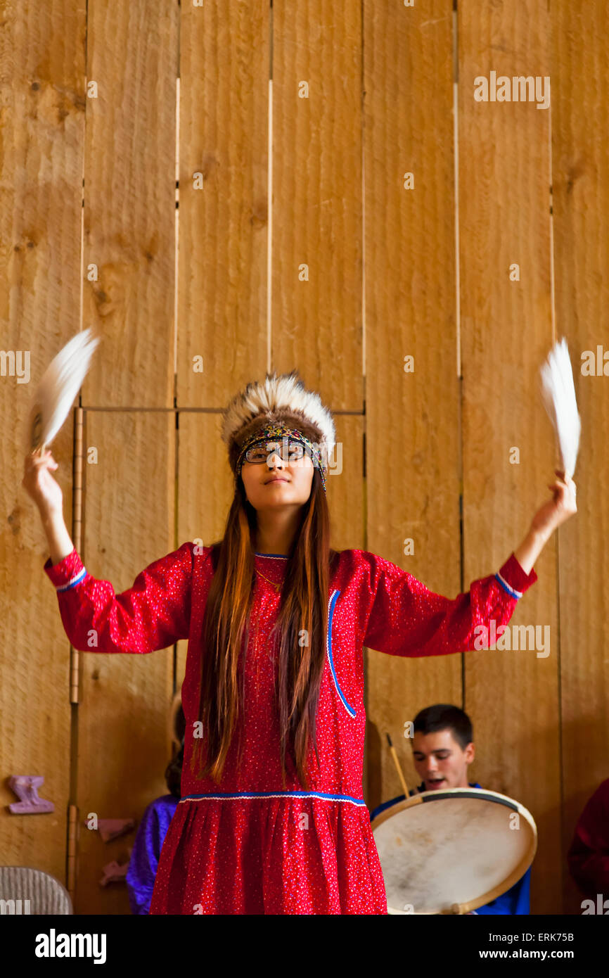 Alaska native costume hi-res stock photography and images - Alamy