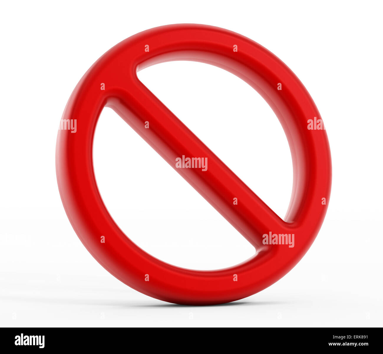 Forbidden symbol isolated on white background Stock Photo - Alamy