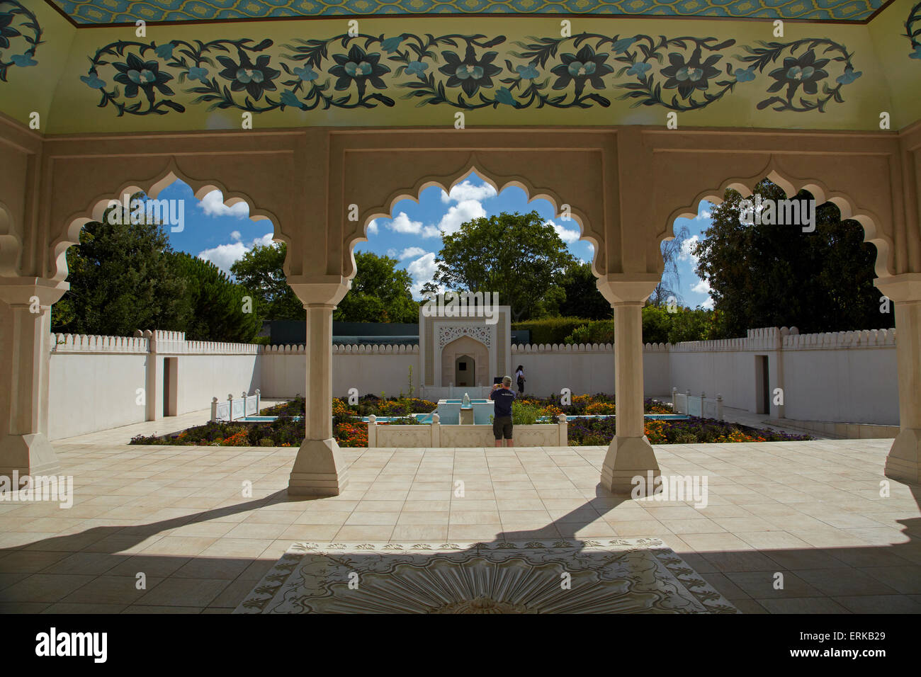 Indian Char Bagh Garden, Hamilton Gardens, Hamilton, Waikato, North ...
