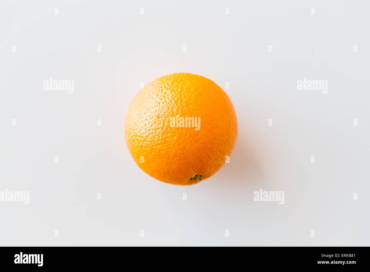 ripe orange over white Stock Photo - Alamy