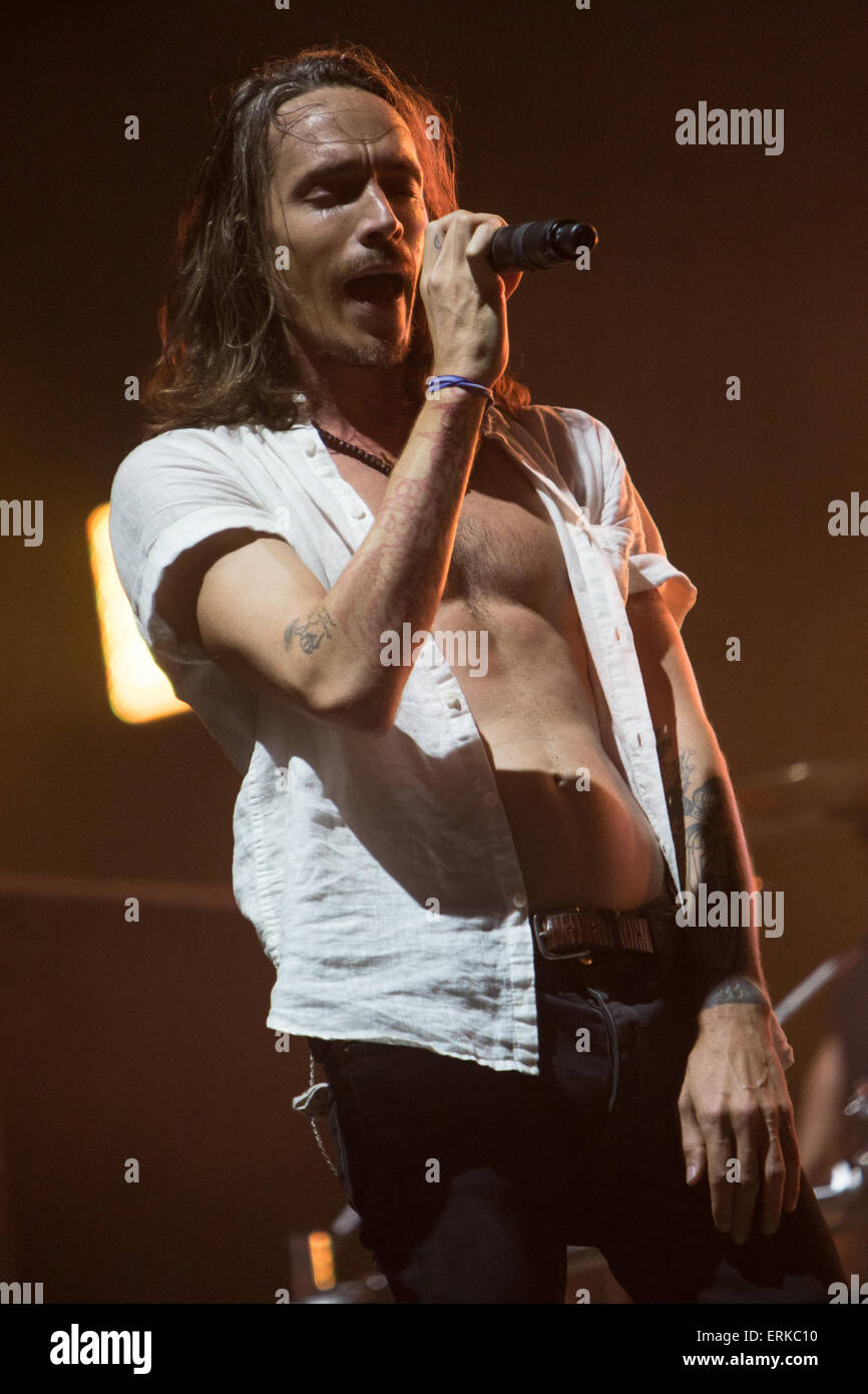 Assago Milan Italy. 03th June 2015. The American rock band INCUBUS ...